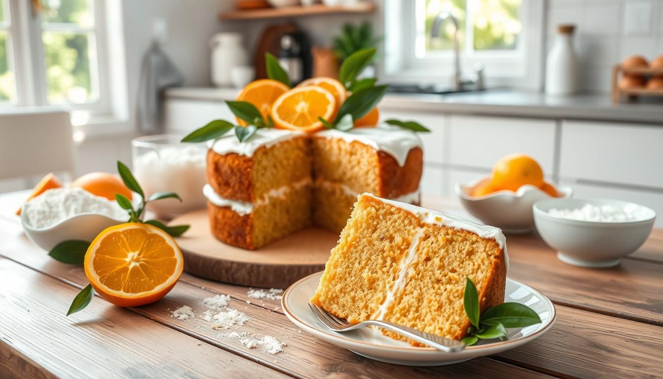 Delicious Mandarin Orange Cake recipe