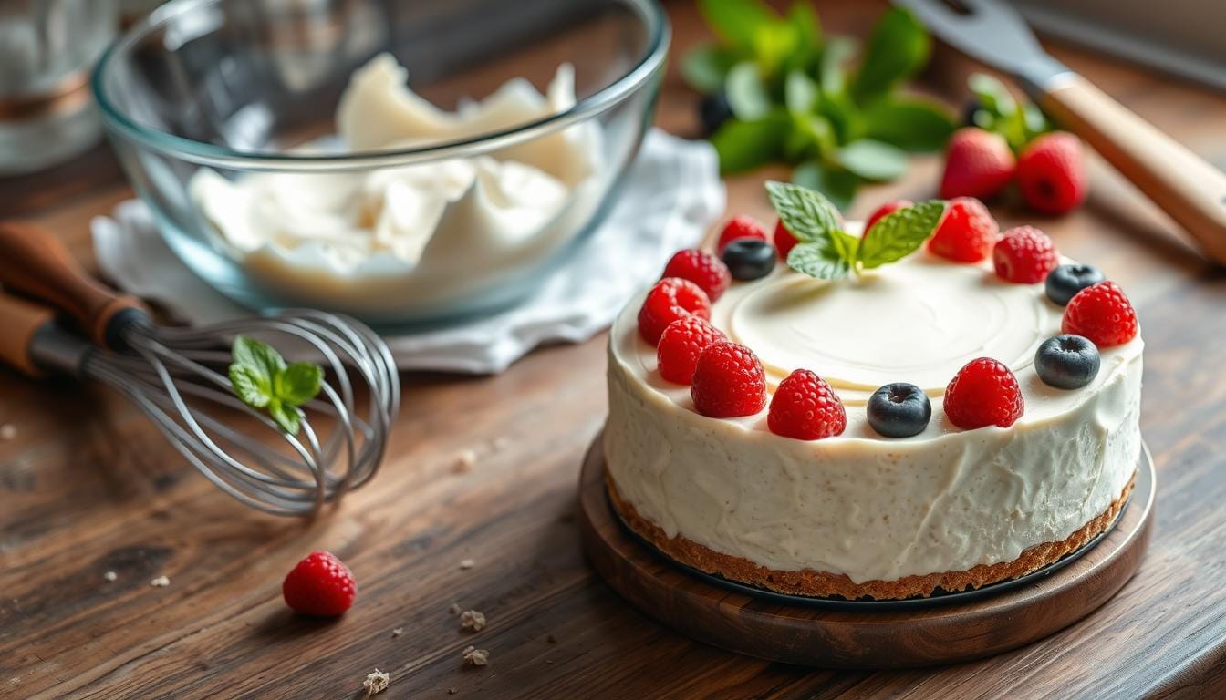 Easy 3 Ingredient No Bake Cheesecake Recipe